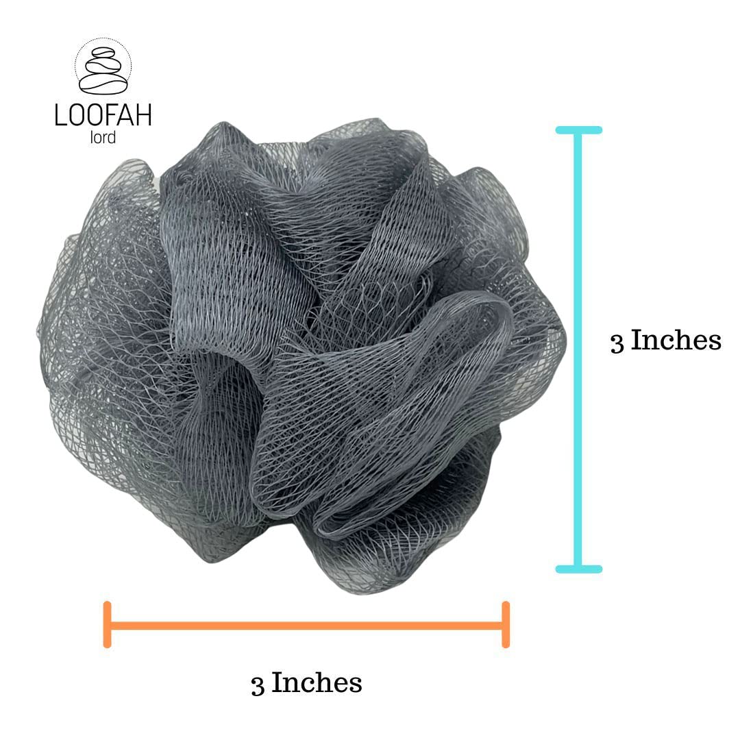 Loofah Lord Small Silver Loofah 12 Pack – Heyuli Brands